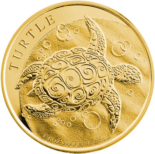 Preisvergleich: Goldmünze 1/4 Unze Turtle Nuie 949.38 CHF niedrigster ...